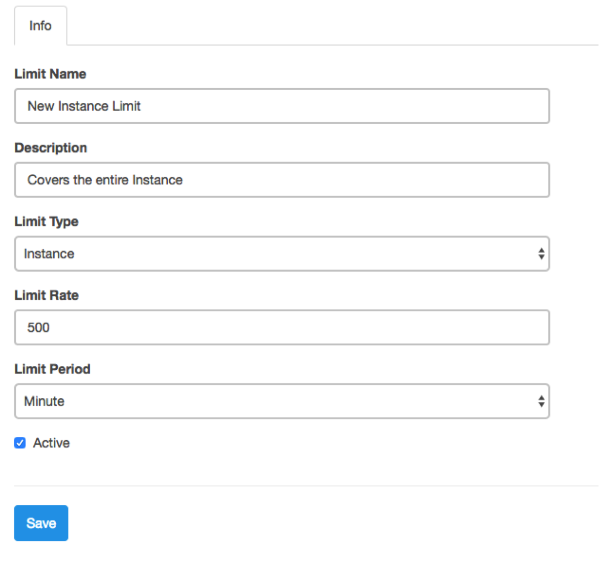 Introducing API Limits